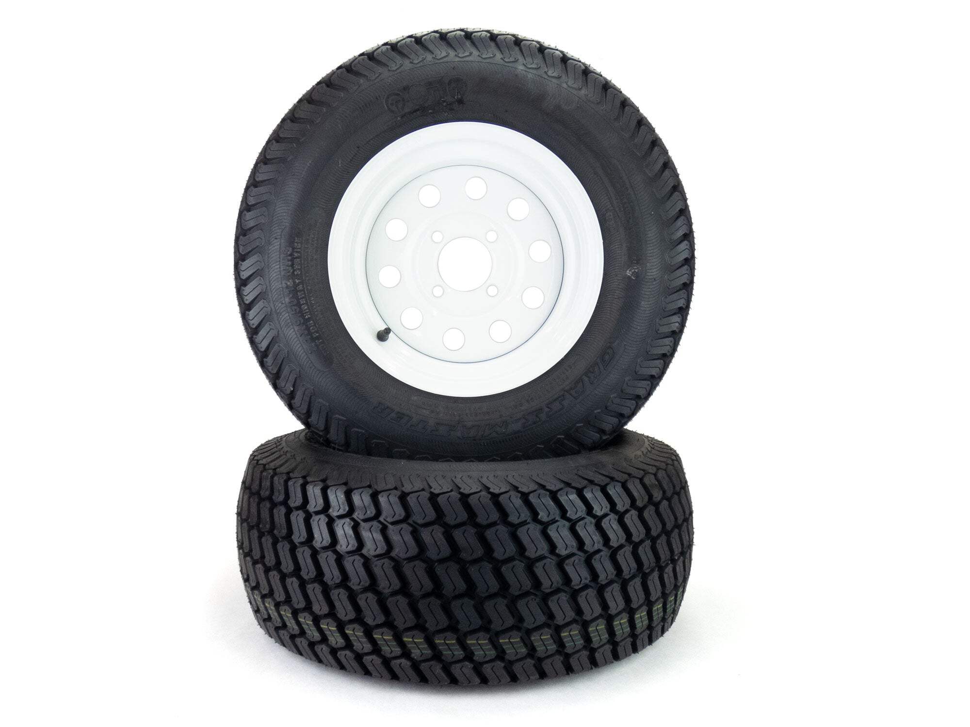 (2) Super Turf Tire Assemblies 24x9.50-12 Exmark Lazer Z HP 44" - 56" 103-2769 - Walmart.com