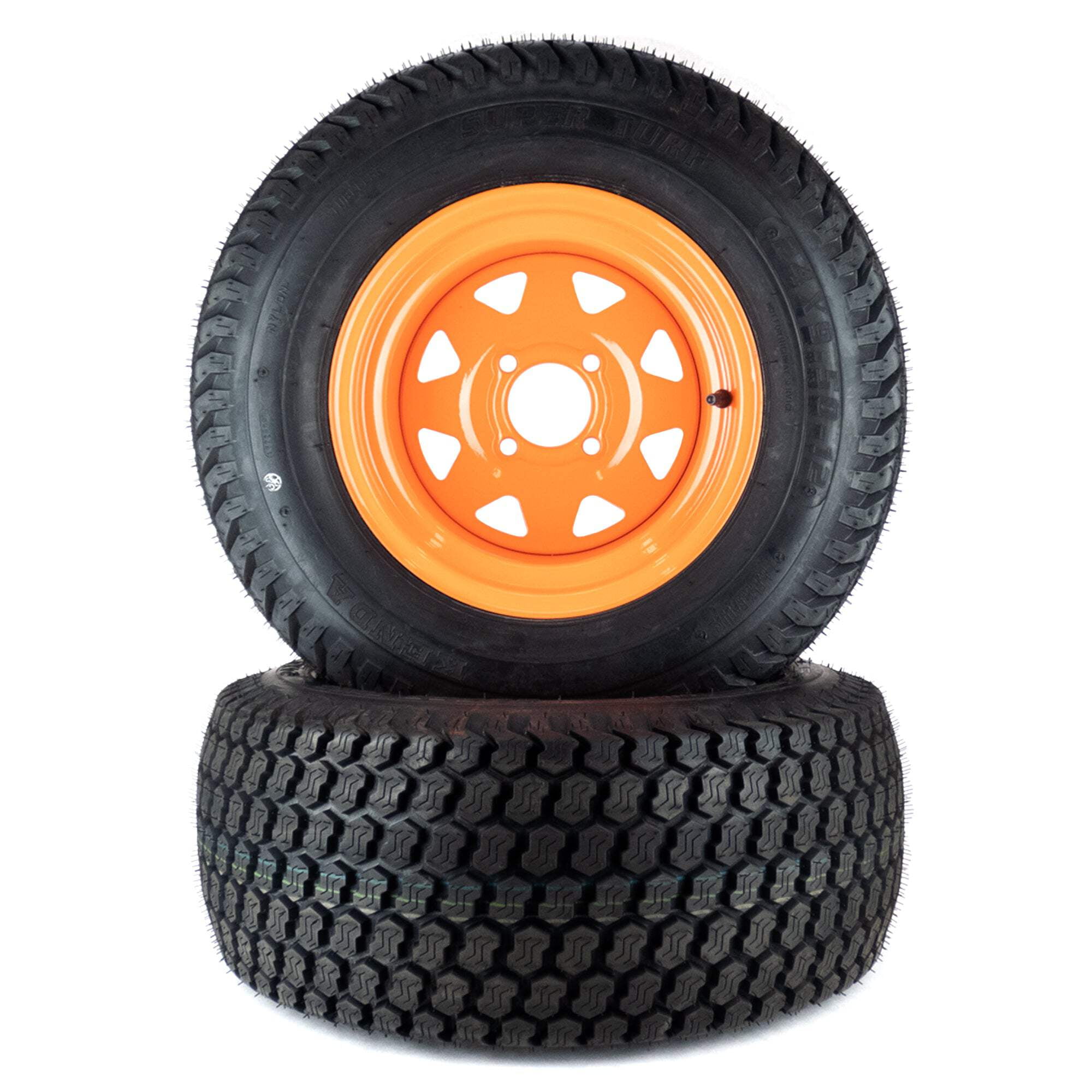 (2) Super Turf Tire Assemblies 24x9.50-12 Scag Tiger Cat and Wildcat 52 ...