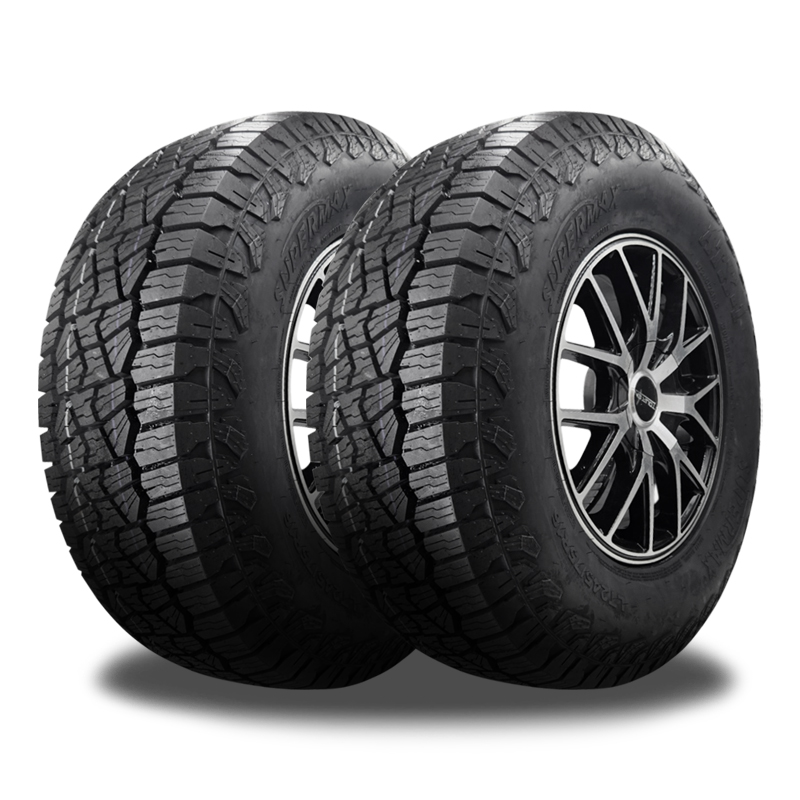 2 Supermax ATX-1 245/75R16 120/116S All Terrain 45K Mileage On/Off-Road ...