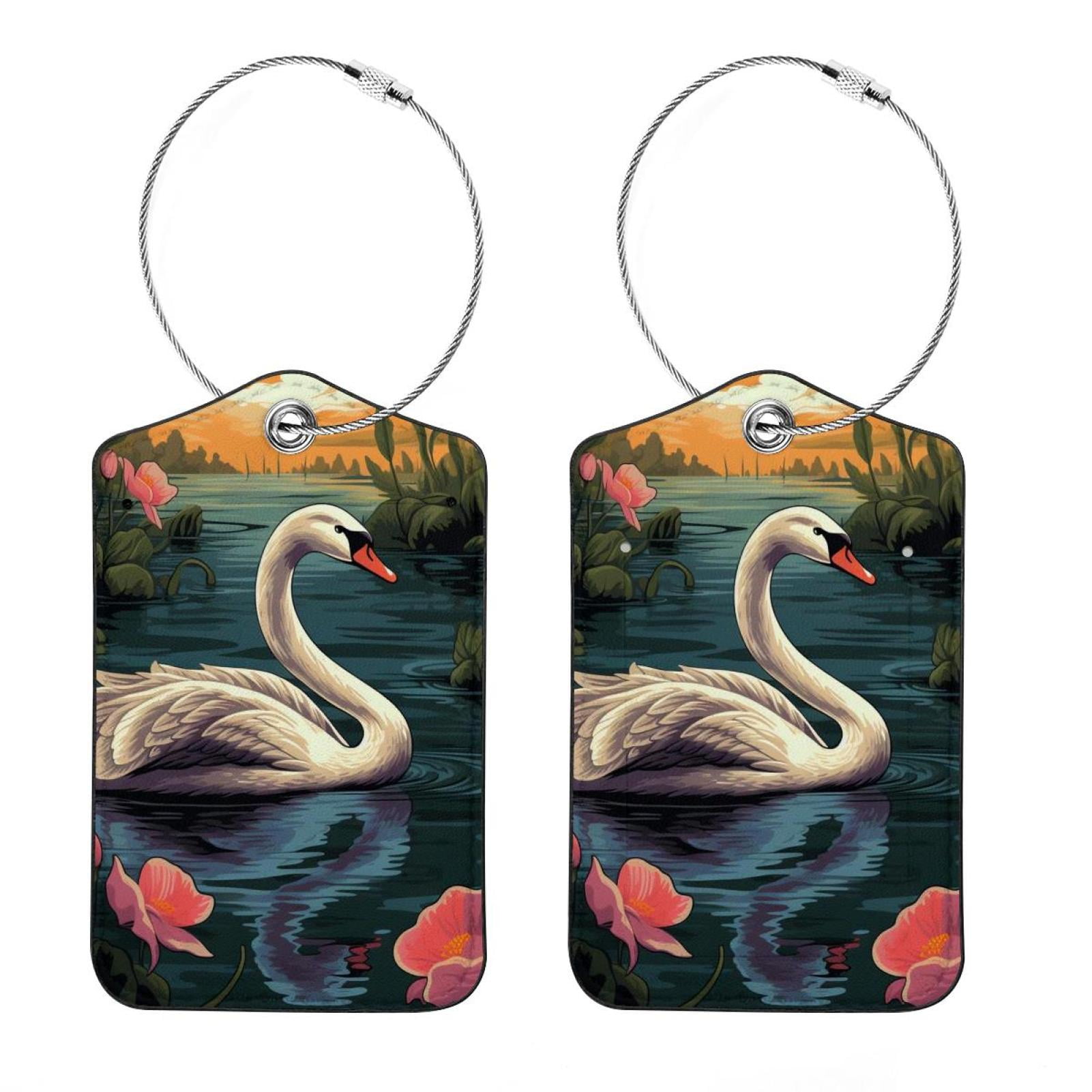 2 Swan Luggage Tags - Walmart.com