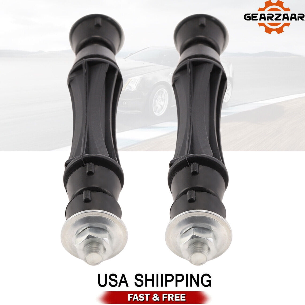 2 Sway Bar Stabilizer Link Front Left & Right Pair Set for Chevy GMC ...