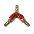 2 Switch 3/8" ID Hose Barb Y Shape for Valve 3 way Union Intersection ...