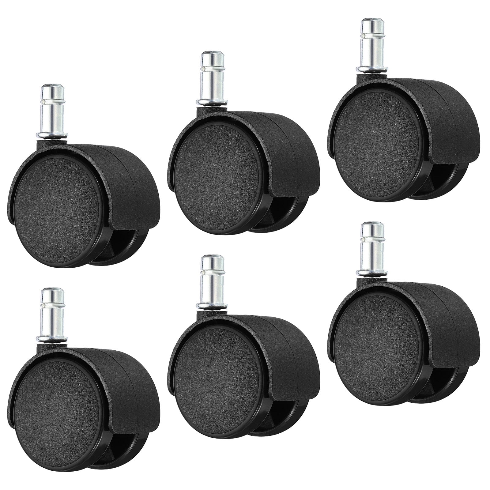 2" Swivel Casters Nylon 360 Degree Universal Circlip Swivel Stem Wheel ...