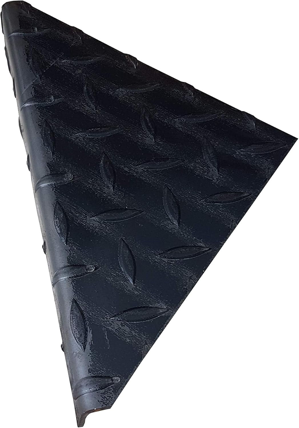 (2) TRAILER FENDER STEP BRACKET DIAMOND PLATE 11ga WELD ON CORNER ...