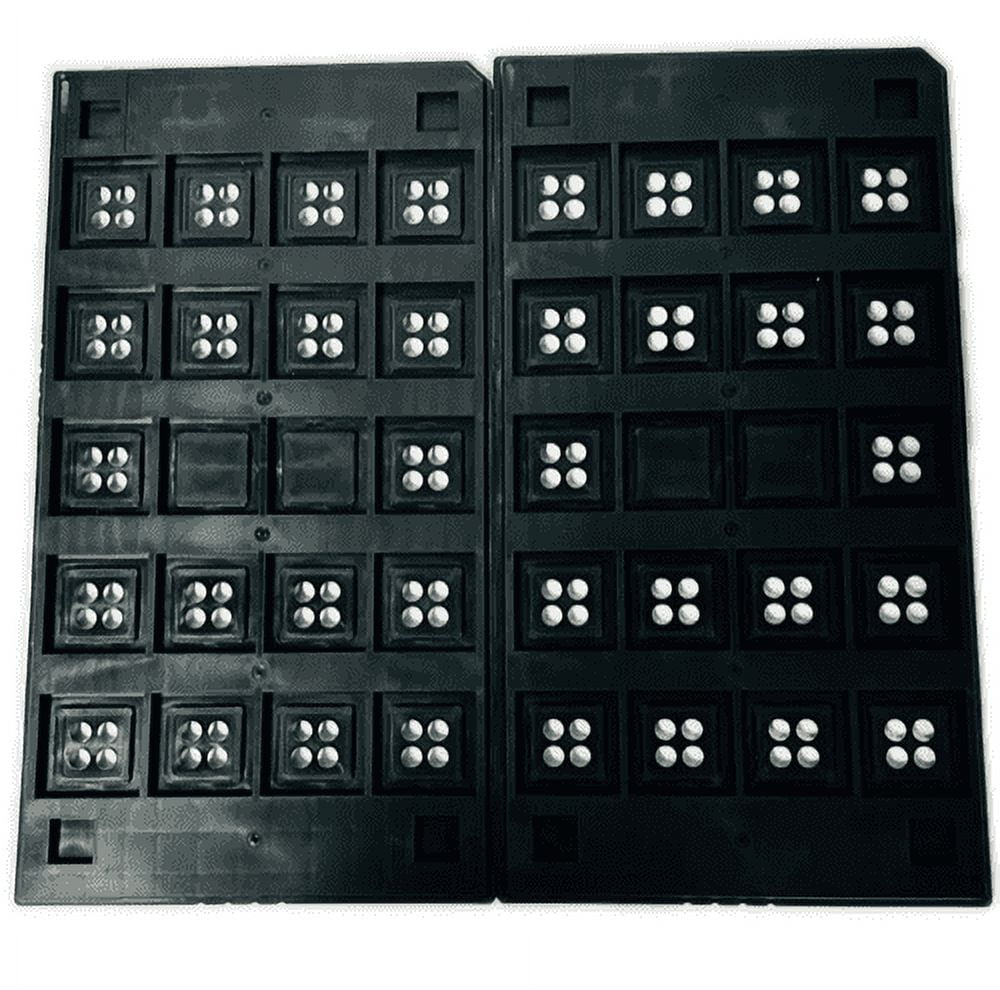 2 TRAYS LA-245A-R Black CPU 13X7 Tray - Walmart.com