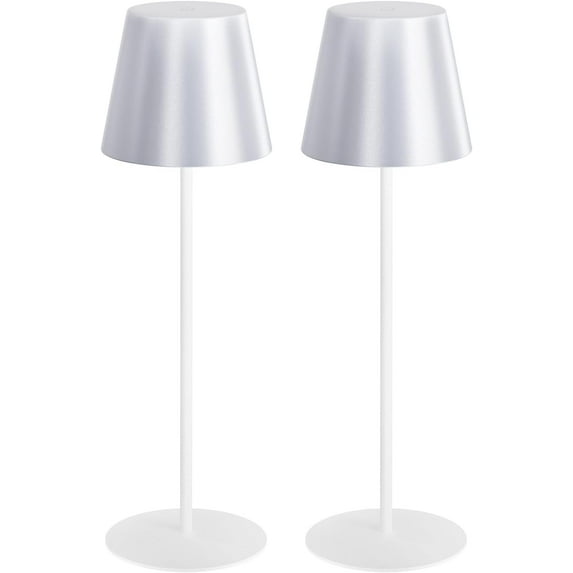 2 Table Lamp Cordless Operated Table Lamps Shower Lamp Bathroom Lamp ...