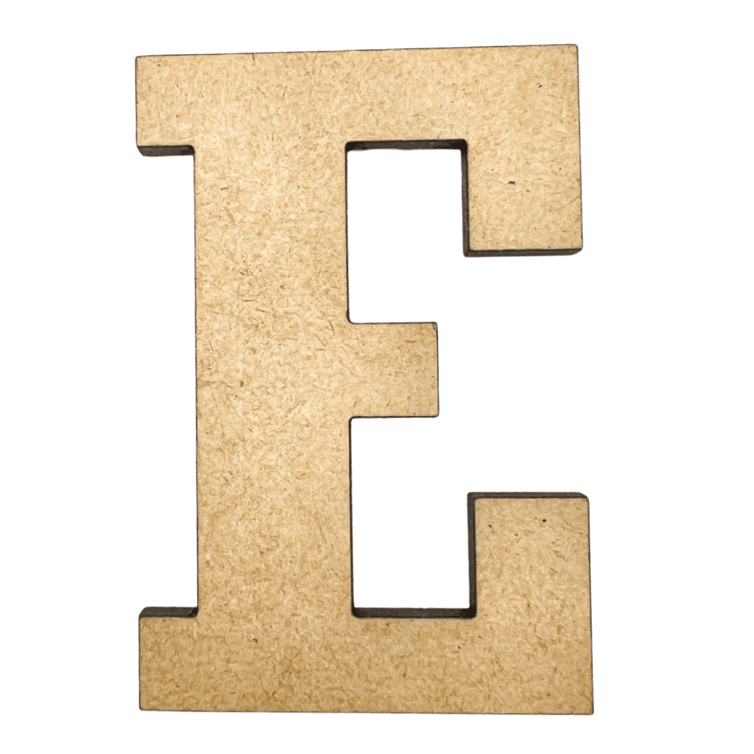 2" Tall MDF Letter E | 1/4" Thick | Krafty Supply Letters | RockTimes ...