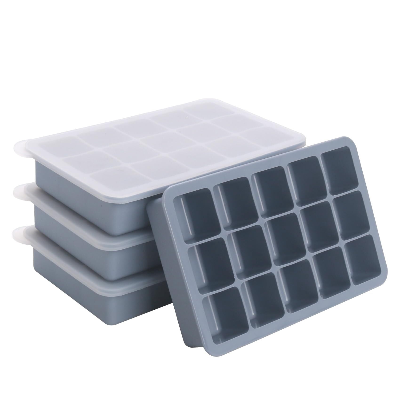 2 Tbsp Silicone Freezer Molds - Perfect for Storing Garlic, Herbs ...