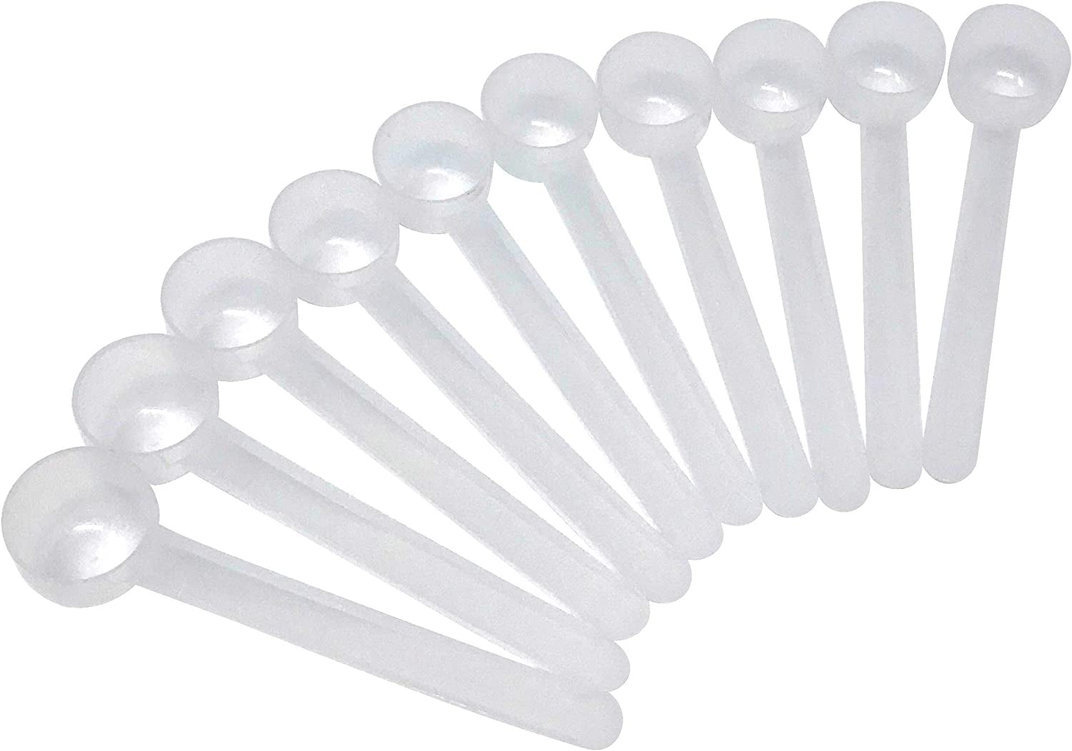 2 Teaspoon (2/3 Tablespoon | 10 mL) Long Handle Rounded Scoop for ...