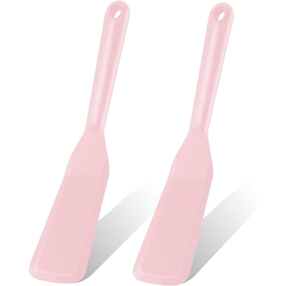 2 Thin Omelet Turner, Crepe Spatula for Nonstick Cookware, Pancake ...