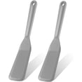 2 Thin Omelet Turner, Long Crepe Spatulas for Nonstick Cookware ...