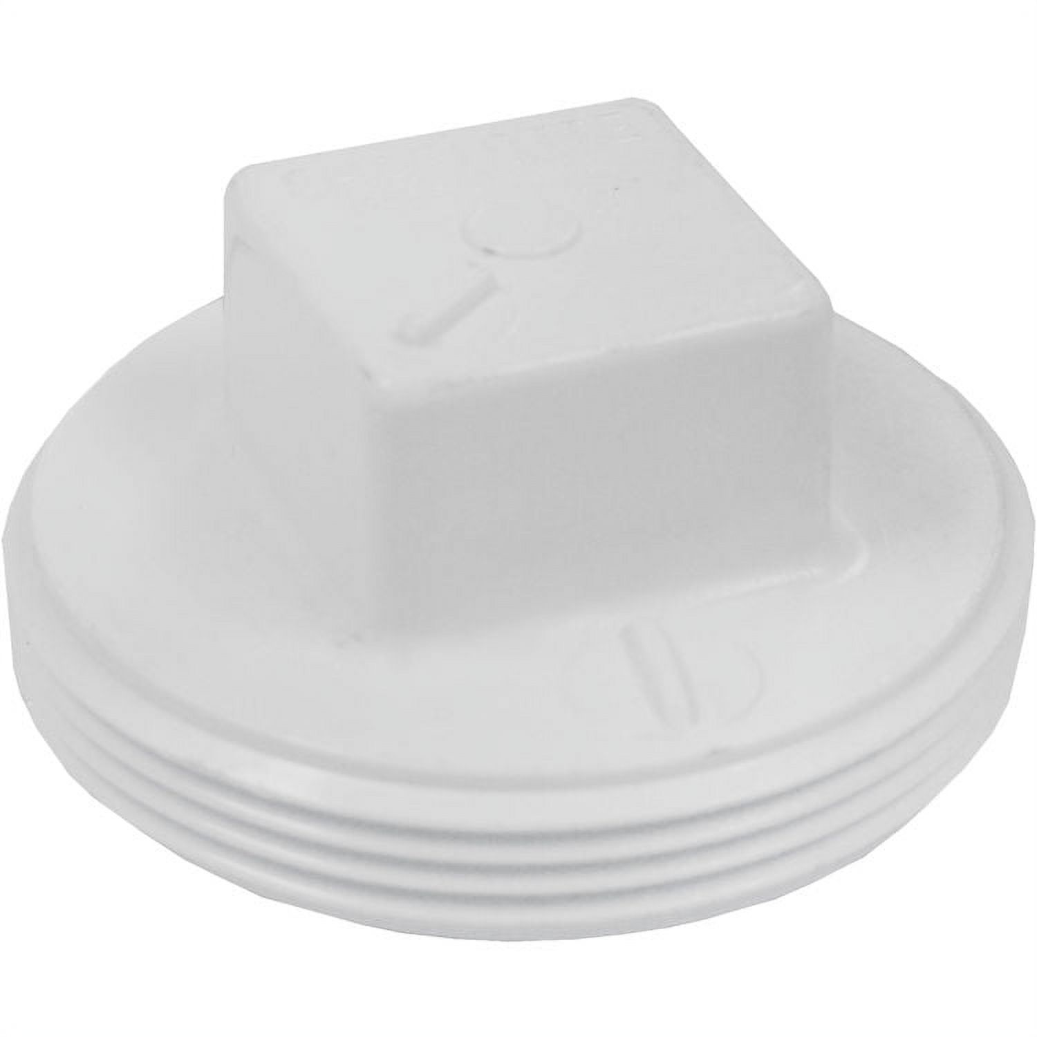 2" Threaded Plug PVC DWV - Walmart.com