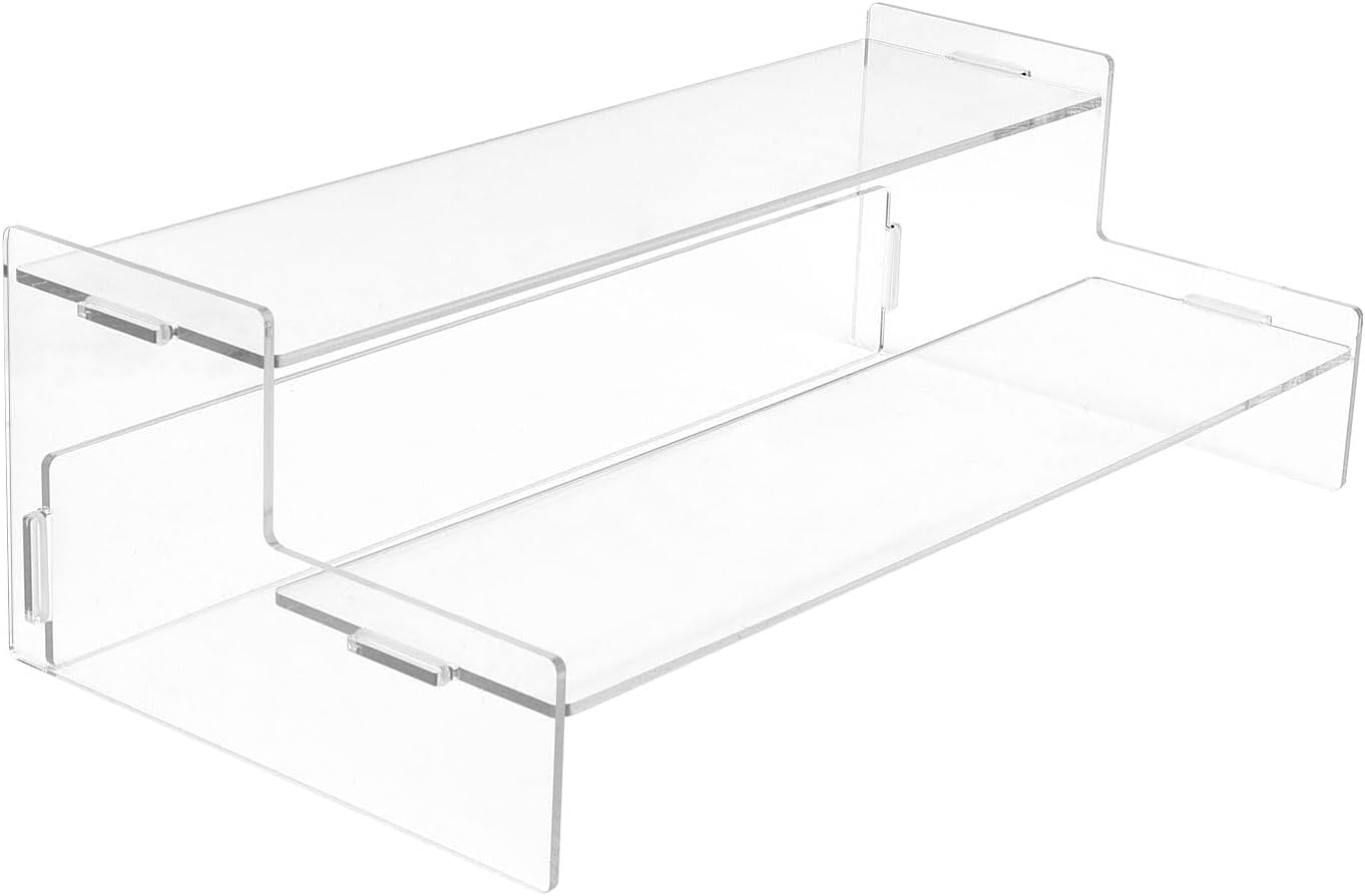 2 Tier Acrylic Spice Rack Acrylic Seasoning Organizer Pantry ... 2 Tier Acrylic Spice Rack Acrylic Seasoning Organizer Pantry ...