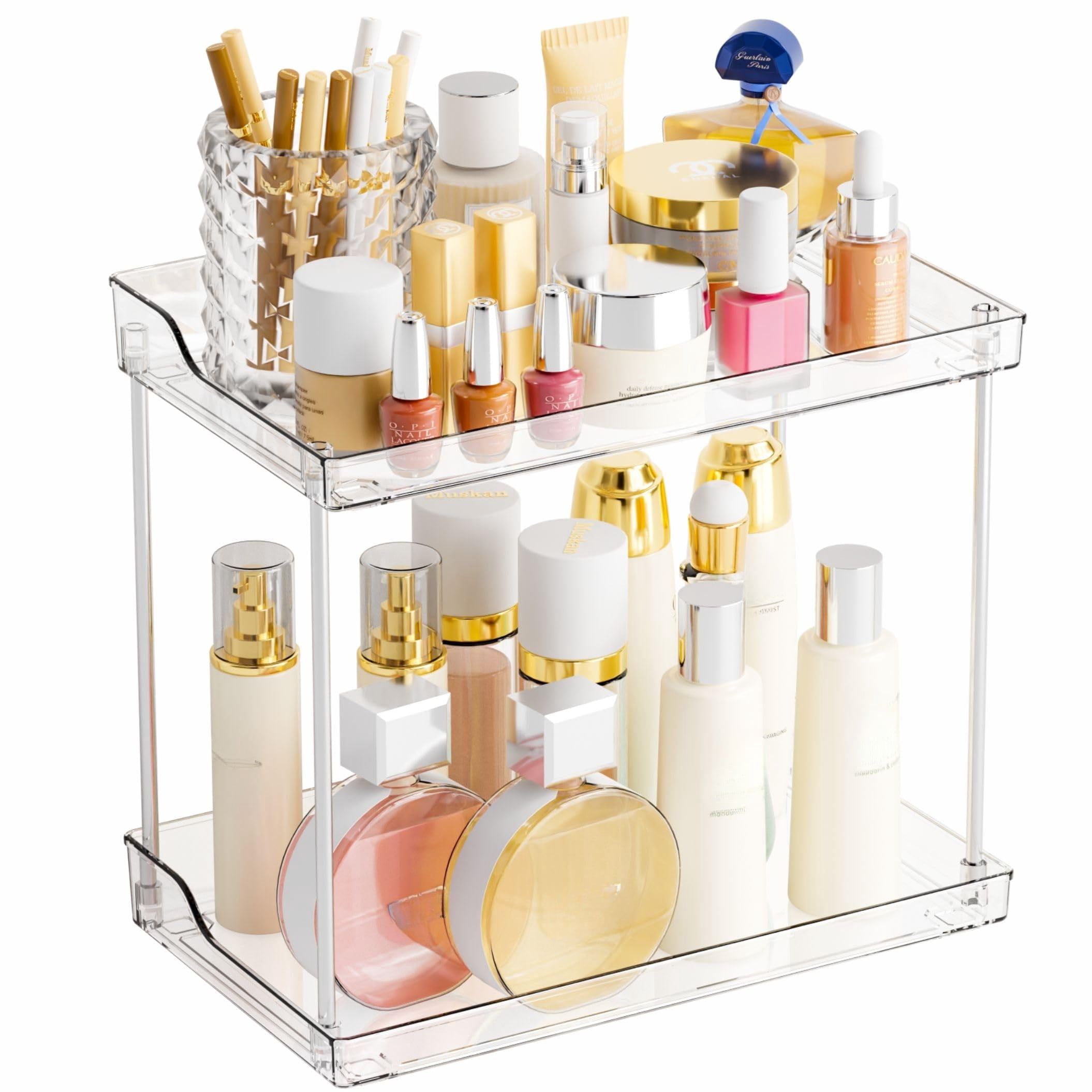 2 Tier Bathroom Organizernull