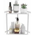 2 Tier Bathroom Counter Organizer, Vanity Organizer Corner Shelf ...