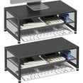 2-Tier Computer Monitor Stand Riser, Desk Organizer for Monitor ...