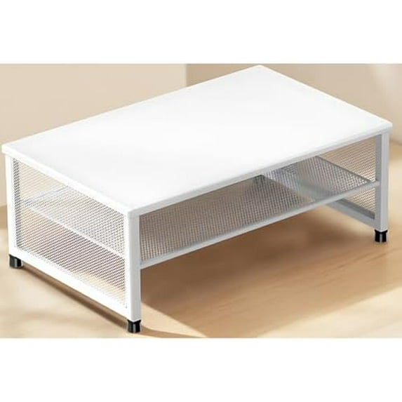 2-Tier Computer Monitor Stand Riser, Desk Organizer for Monitor ...