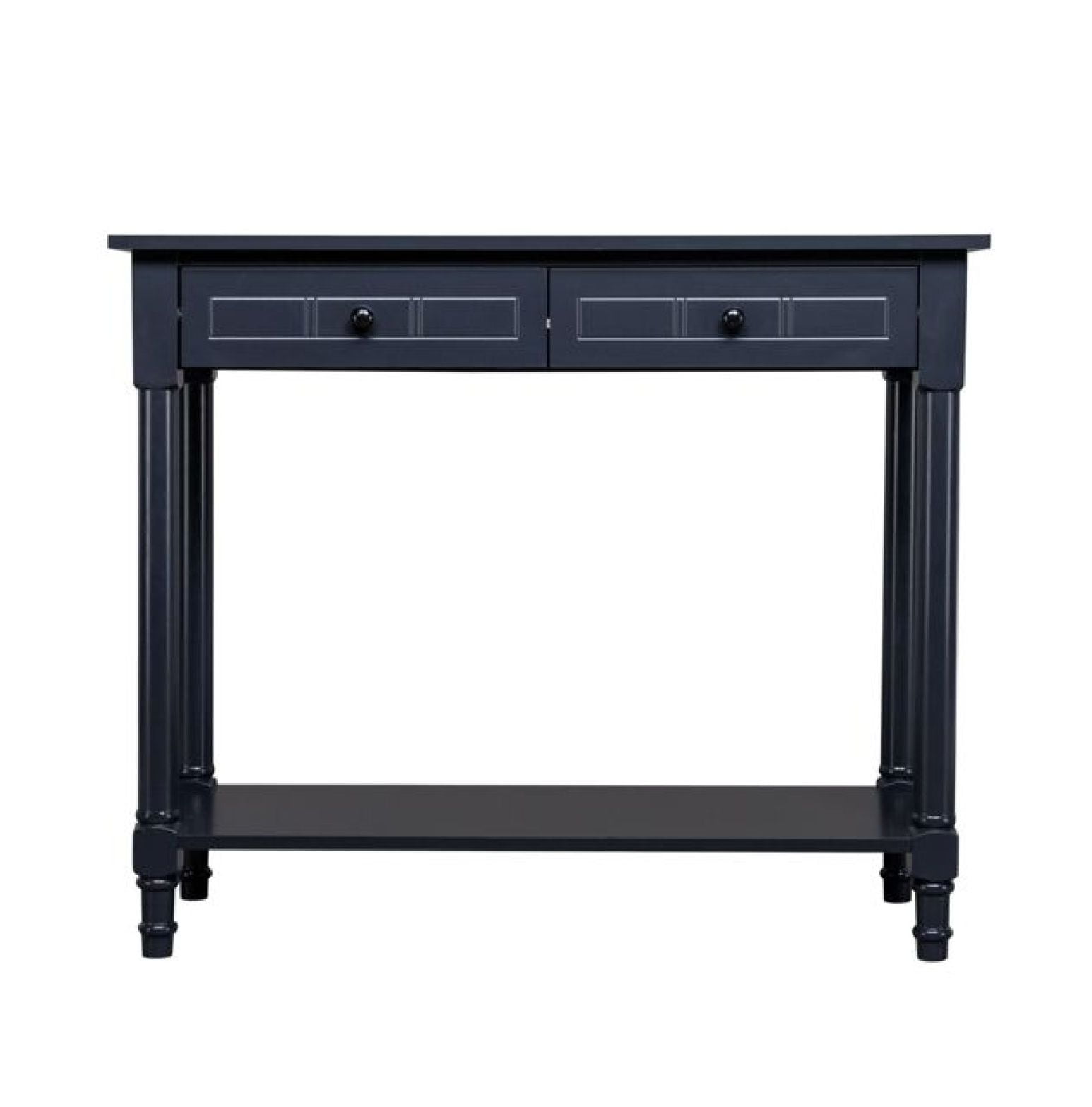 2-Tier Console Table with 2 Drawers, Console Tables for Entryway, Sofa ...