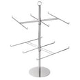Free Shipping! 2-Tier Countertop Peg Spinner Rack (Sign Holder Included ...