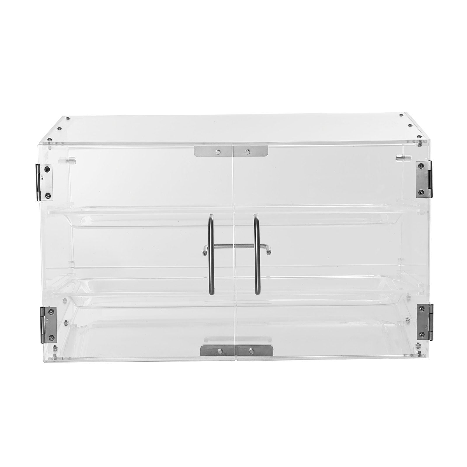 2-Tier Dessert Display Case, Commercial Grade Acrylic Food Cover with ...