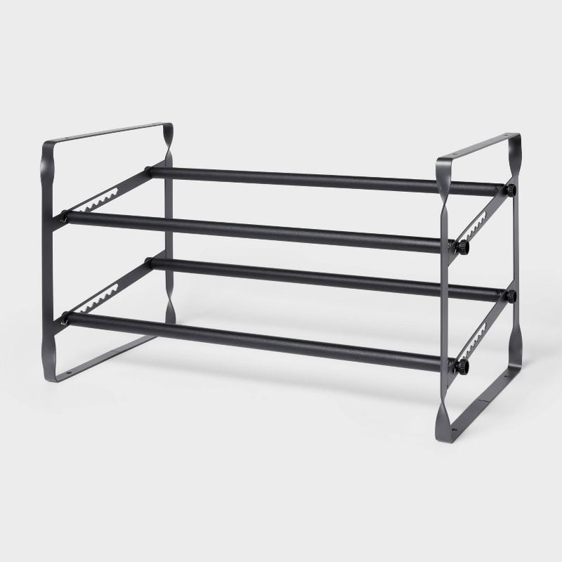 2 Tier Expandable Shoe Rack - Brightroom ™ - Walmart.com