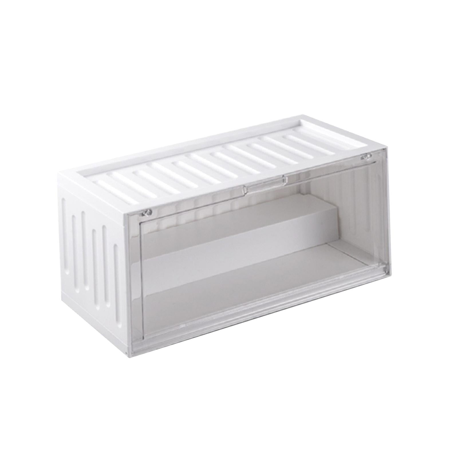 2 Tier Figure Collection Display Case Clear Container Storage Box