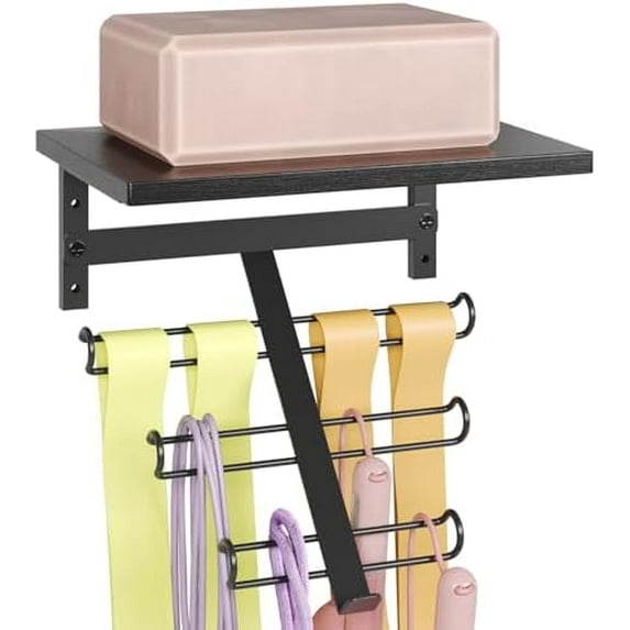 2 Tier Floating Shelf Compatible with Tonal Accessories, T-Bracket Lock ...