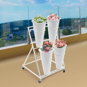 Flower Bucket Display Stand