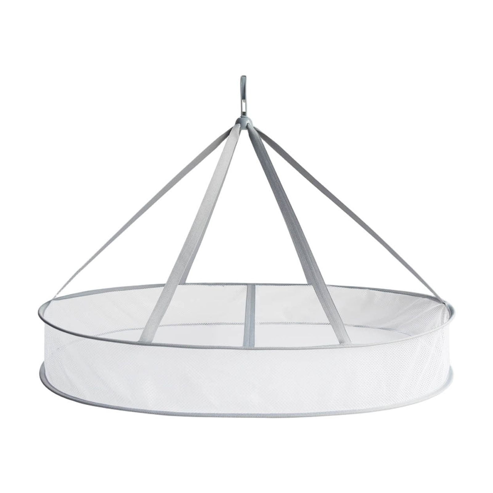 2-Tier Folding Mesh Clothes Hanging Dryer - Sweater Drying Rack ...