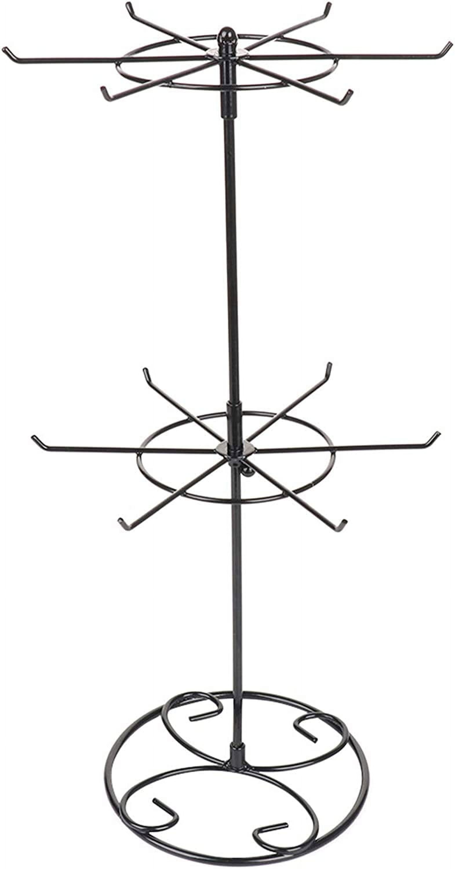 2 Tier Jewelry Display Holder,Retail Spinner Display Stand,Rotating ...