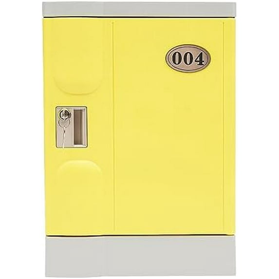 2 Tier Lockable Locker, Cabinet Organizer Bedside Dresser, Individual ...