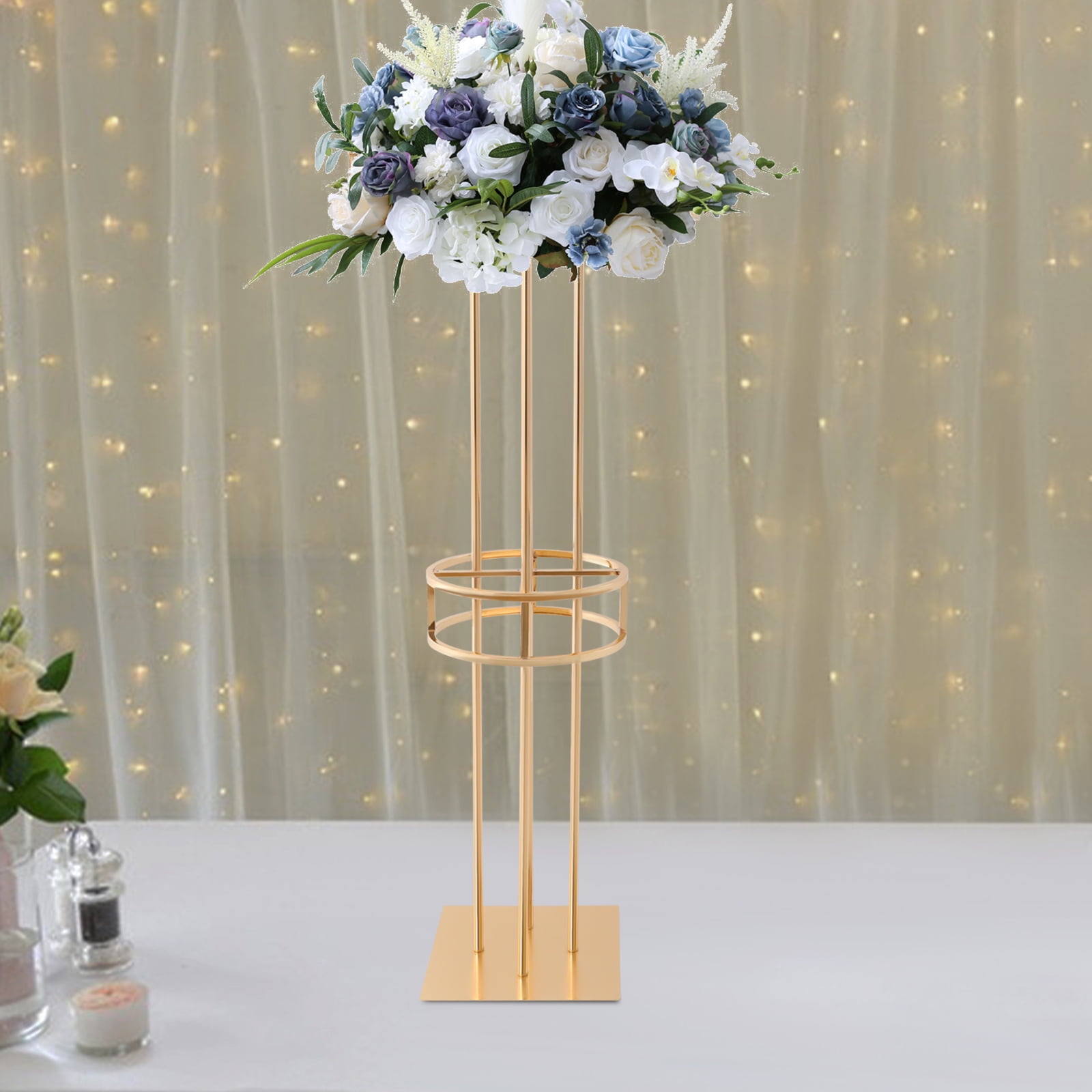 2 Tier Metal Flower Stand, Modern Flower Stand, Flower Stand for ...