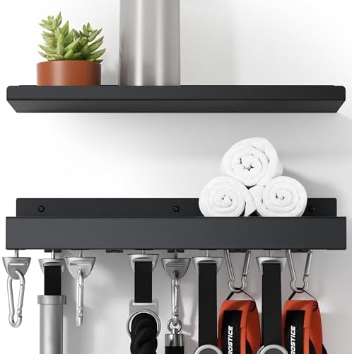 2-Tier Metal Shelf (Tonal Compatible) – Floating, wall-mounted (Locking ...