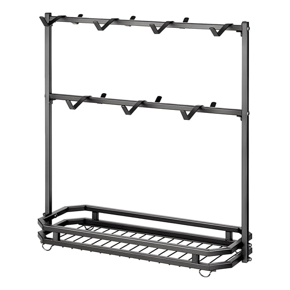 2-Tier Mug Tree Holder, Iron Coffee Cup Organizer Stand, Metal Tea Cup ...