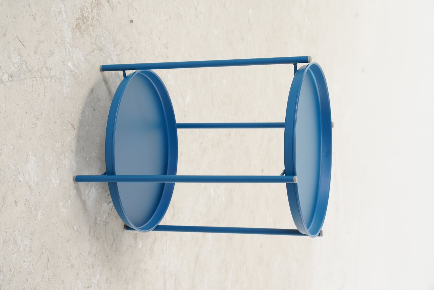 2 Tier Outdoor Coffee Table with Detachable Tray & Edge Protection ...
