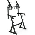 2 Tier Piano Keyboard Stand - Z Style Heavy Duty Keyboard Stand, Adjustable and Portable Music ...
