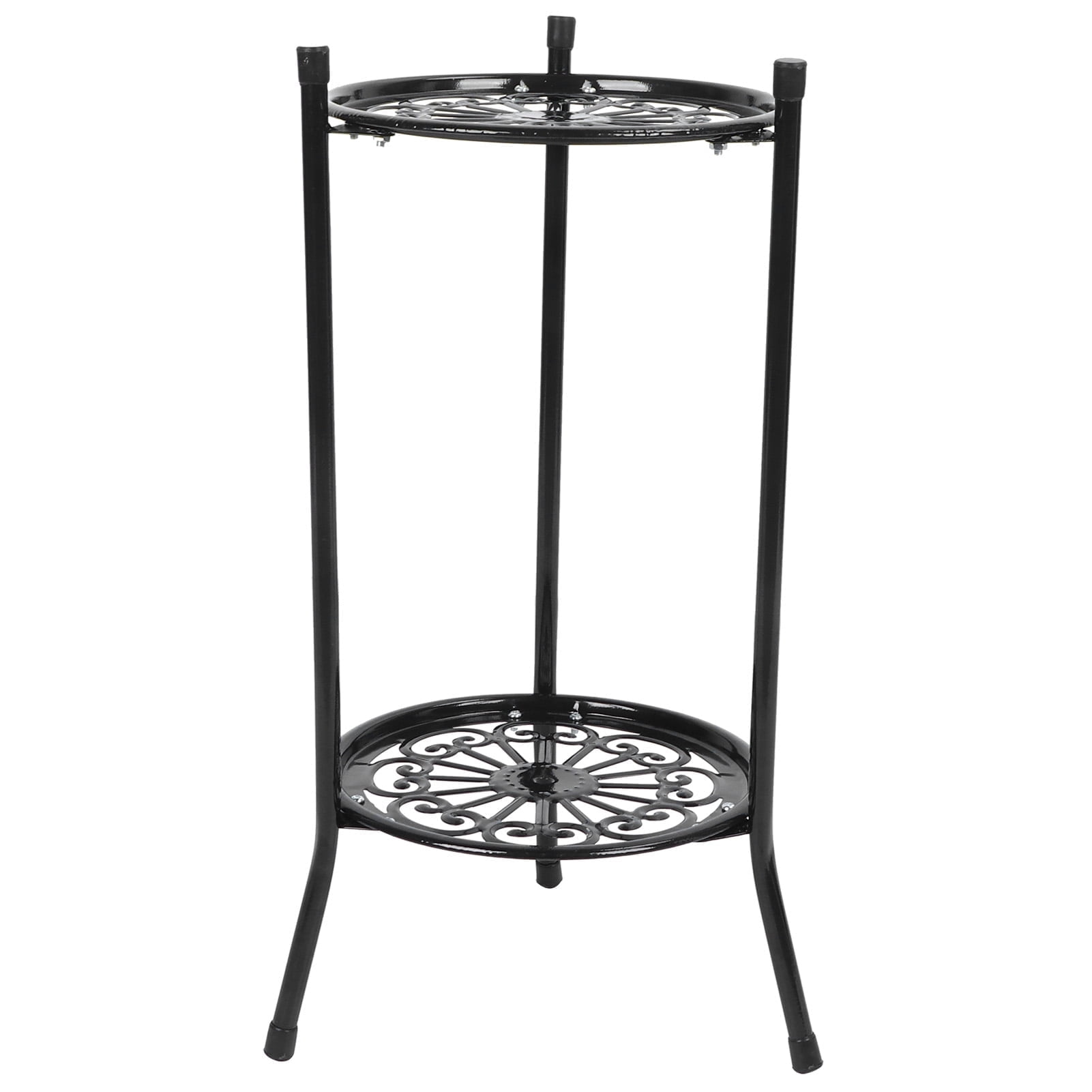 2 Tier Plant Stand Indoor Tall, Corner Tiered Round Plant Stand for ...