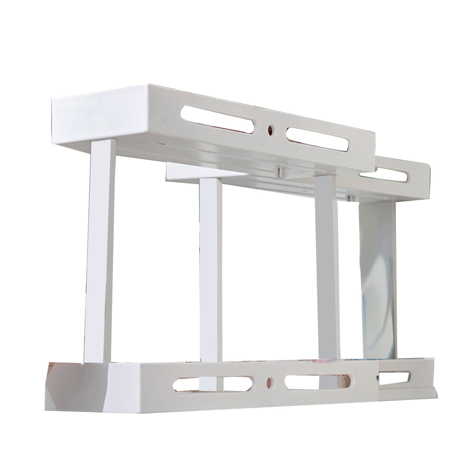 2-Tier Pull-Out Rotate Spice Rack - Large Capacity, Durable and Stable ...