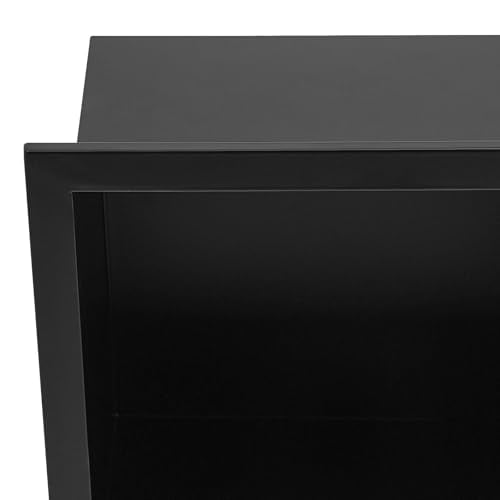 2 Tier Shower Niche Stainless Steel Shower Foot Rest Bathroom Recessed ...