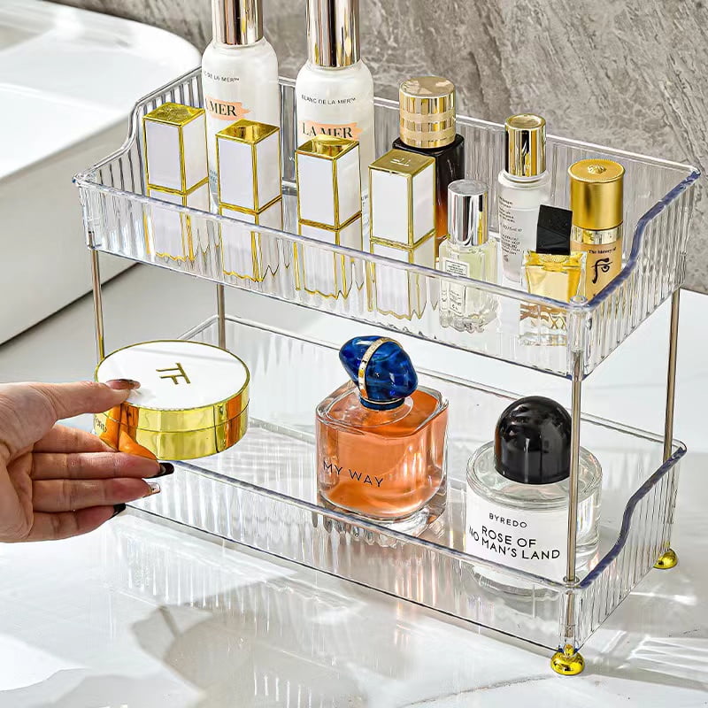 2-Tier Skincare Organizer countertop,Organizer for Bathroom countertop ...