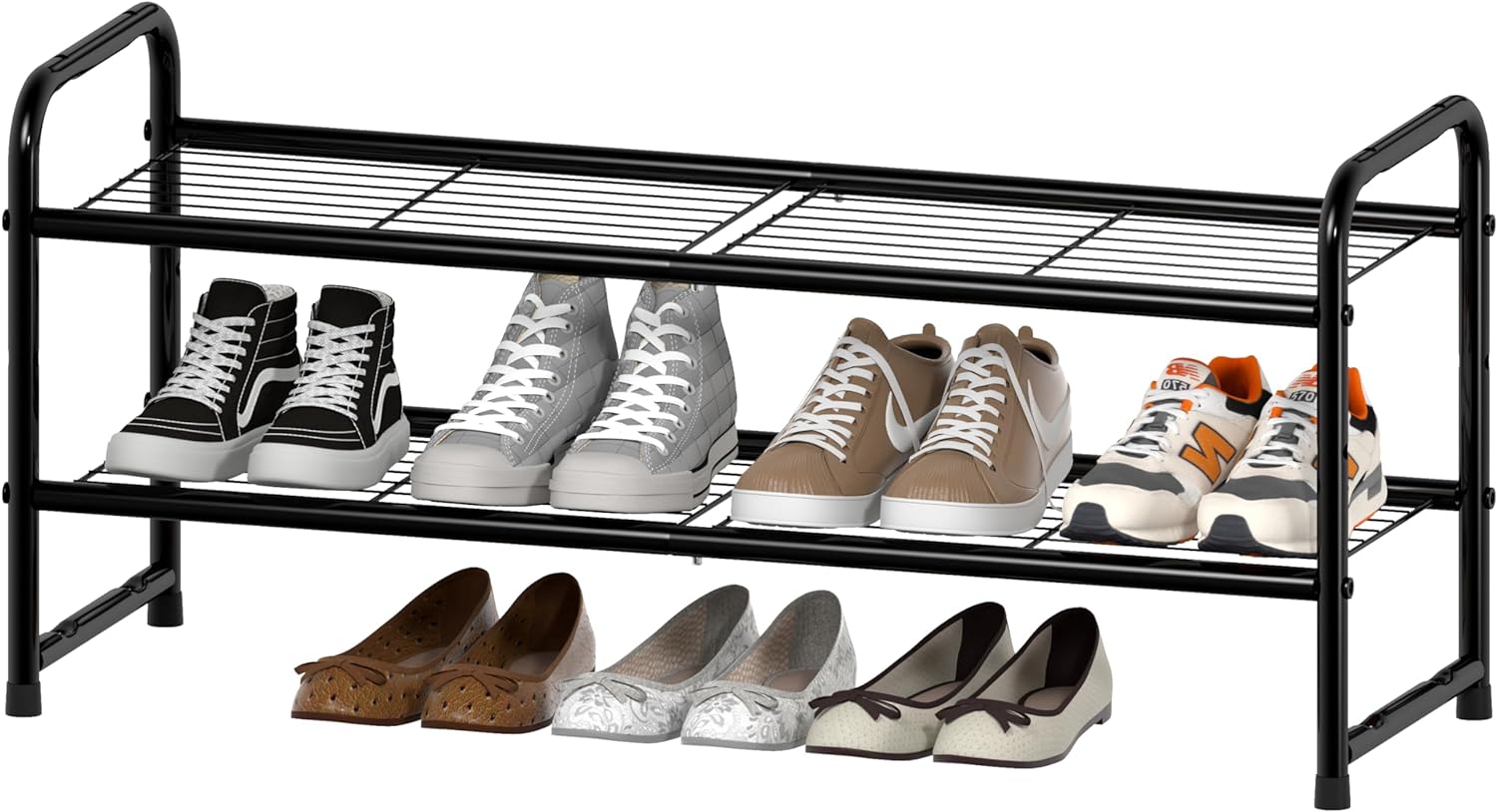 10 Tiers Shoe Rack, Large Capacity Shoe Organizer, Shoe Shelf for 50 ...