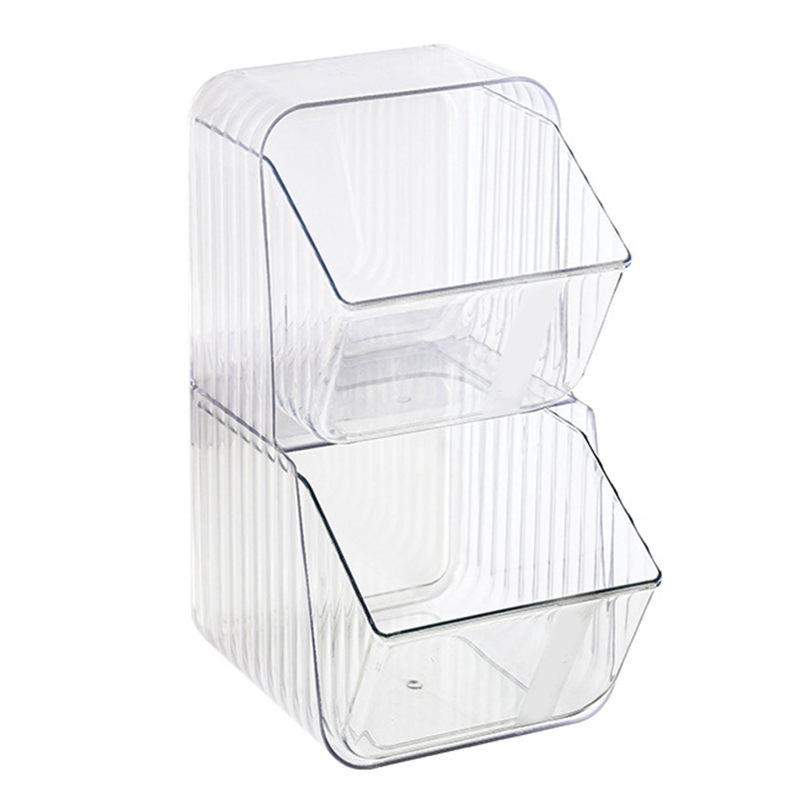 2 Tier Storage System Clear Organizers, Durable High Quality ...