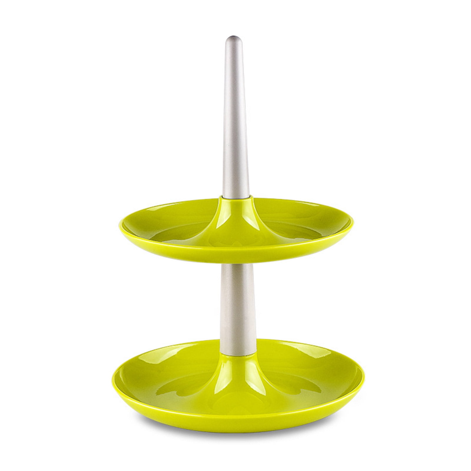 2 Tier Storage Tray Detachable Cake Snacks Wedding Birthday Party ...