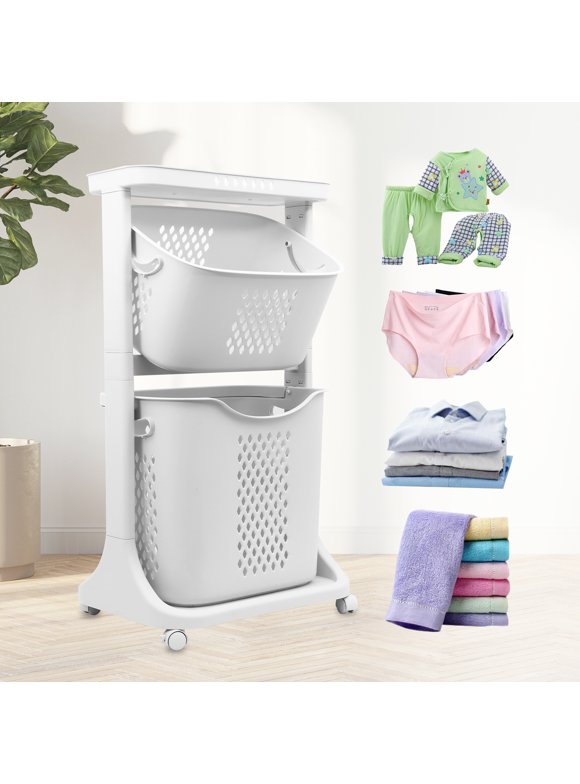 Laundry Baskets with Wheels in Laundry Storage & Organization - Walmart.com