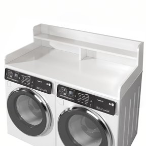 28.4" Washing Machine Pedestal with Drawer and Upper Panel Matalde ...