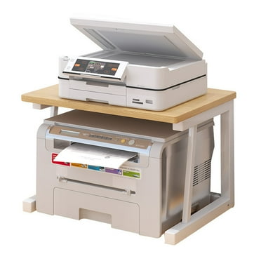 FITUEYES Printer Fax Monitor Stand Desktop Oraganizer DO204701WBB ...