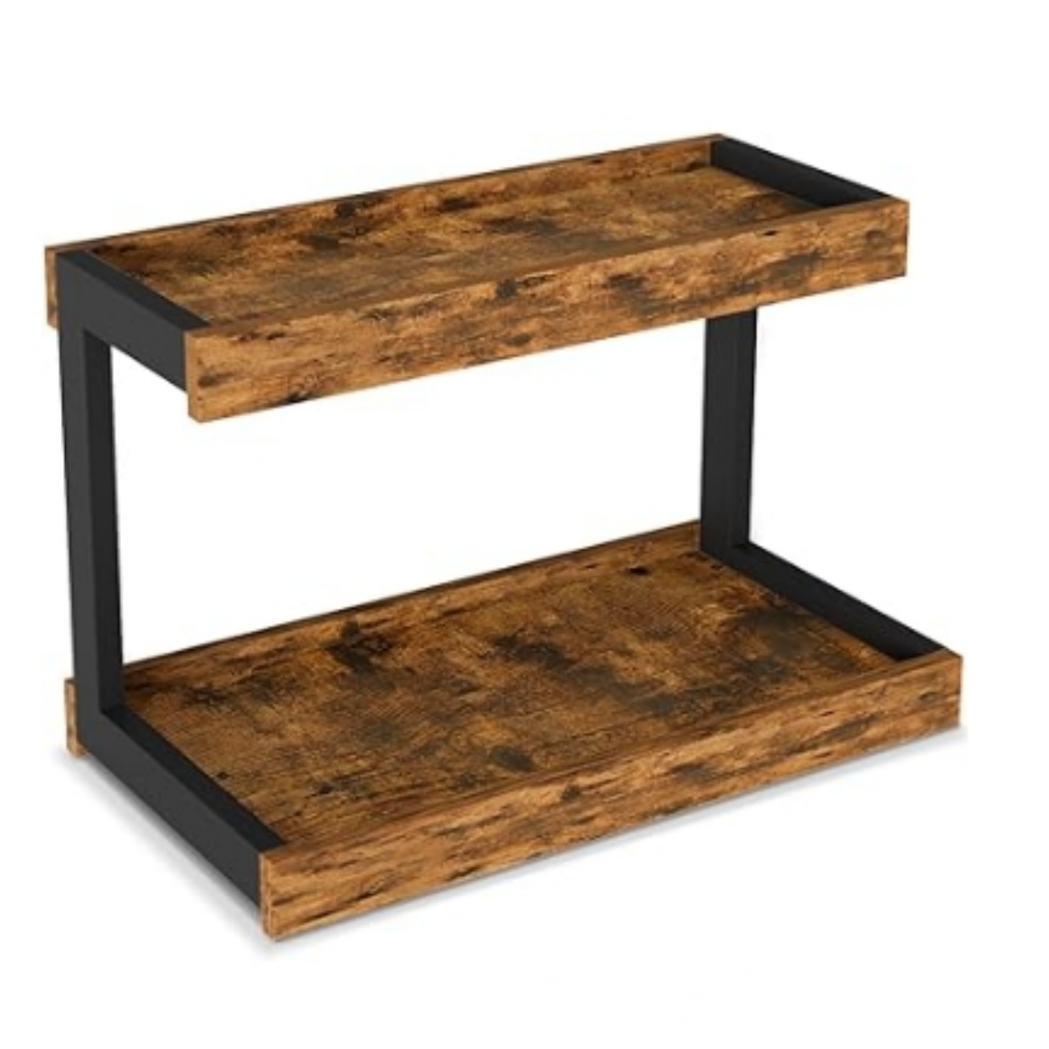 2 Tier for Countertop, 15.8''L Coffee Station/Bathroom Countertop ...