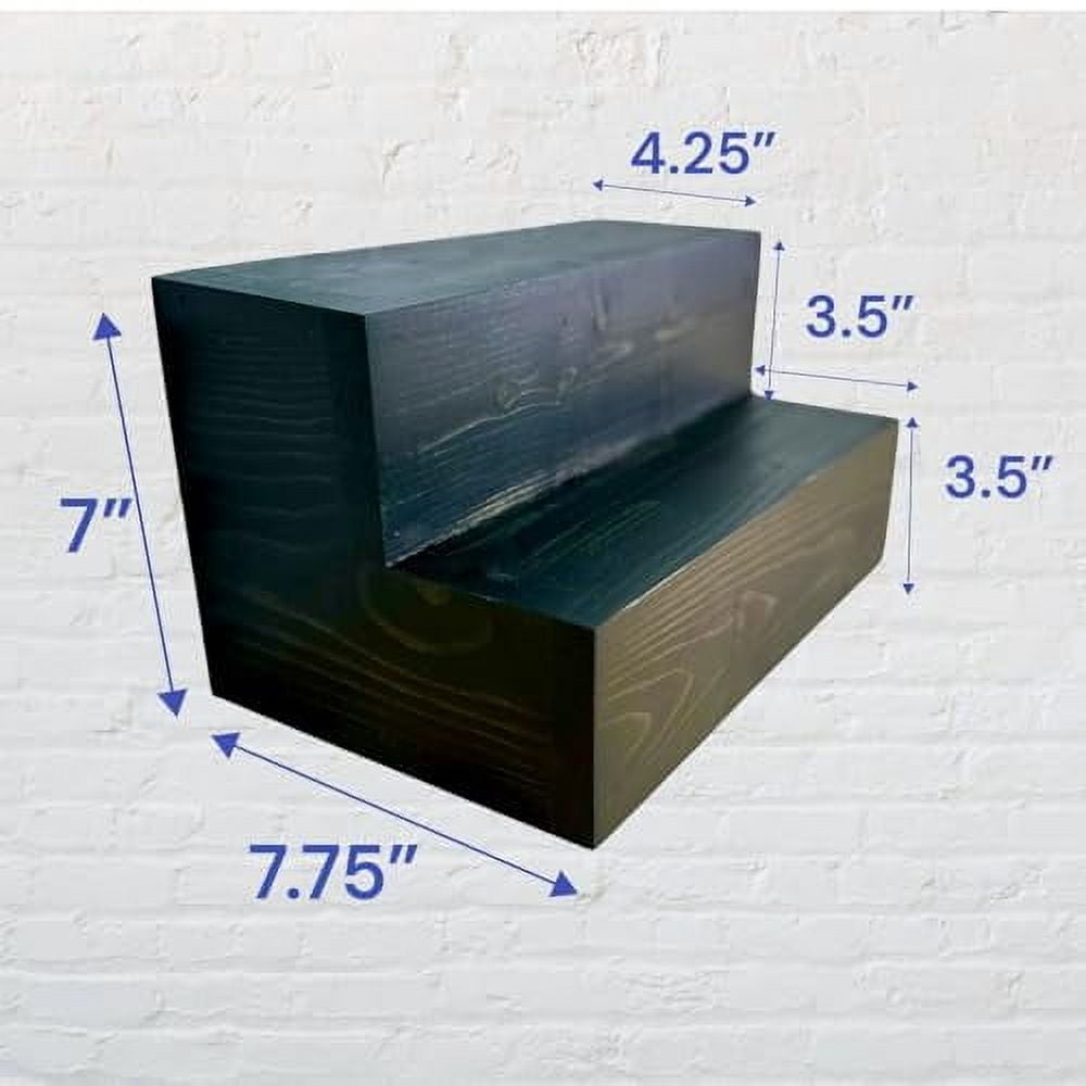 2 Tiered Counterop Liquor Bottle Display Shelf - Holds up to 26 bottles ...