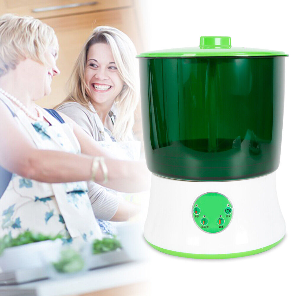 2 Tiers Automatic Bean Sprouts Machine Bean Sprout Maker Food Grade ...