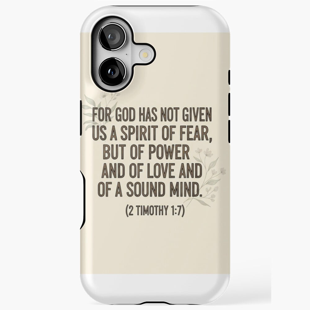 2 Timothy 1 7 Cottage Charm Bible Compatible Phone Case for iPhone 11 ...